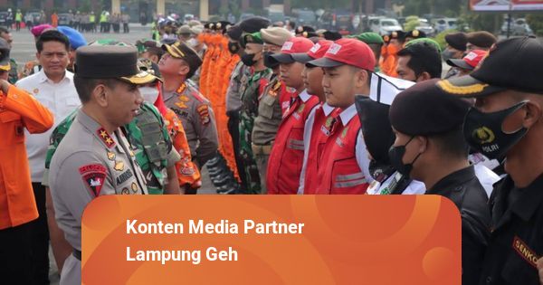 Ops Lilin Krakatau 2022: 4.436 Personel Gabungan Siap Amankan Nataru di Lampung | kumparan.com